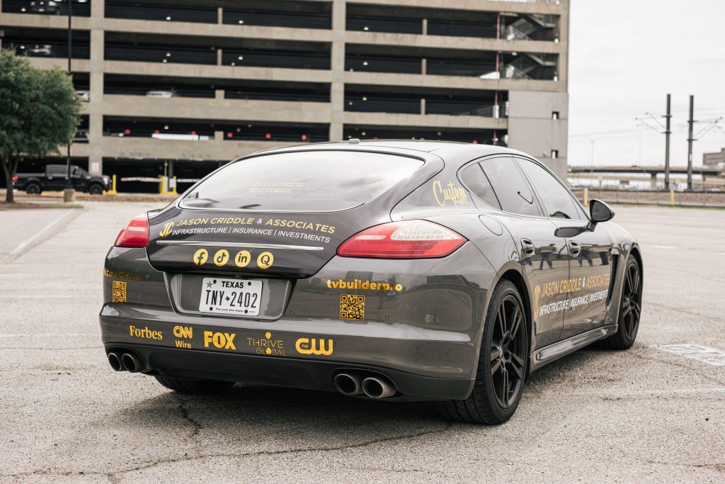 Porsche – Work with Jason Criddle.